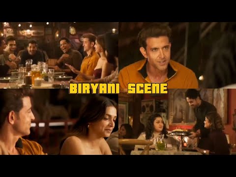 Fighter Movie Biryani Scene | Hrithik Roshan | Deepika Padukone | Apsara Siddiqui