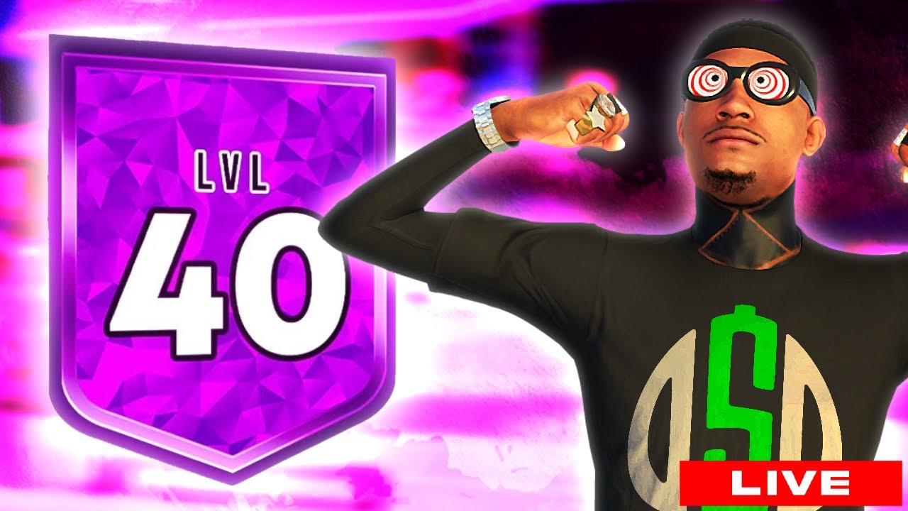HITTING LEVEL 40 LIVE!!! | NBA2K23 - YouTube