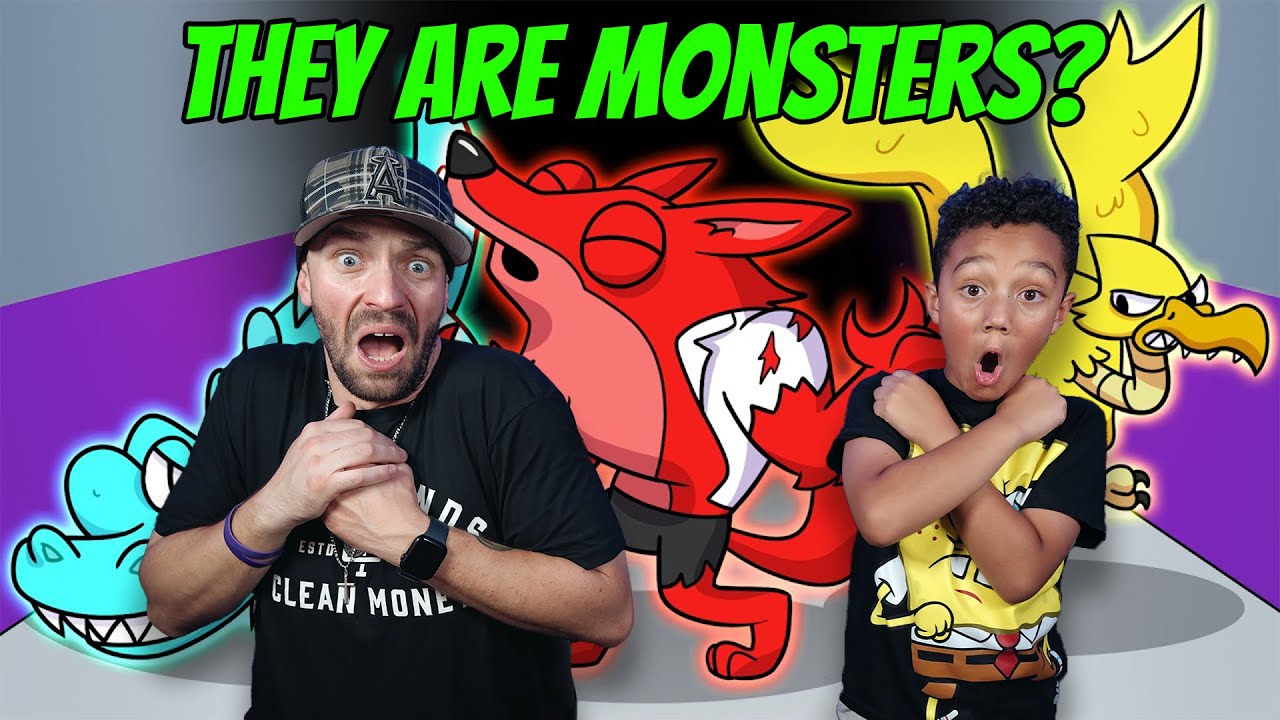 RAINBOW FRIENDS, Become BEASTS! (Cartoon Animation) @GameToonsOfficial ...