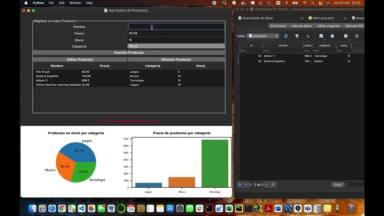 Aplicación de Escritorio (Tkinter, Python, SQLite) - YouTube