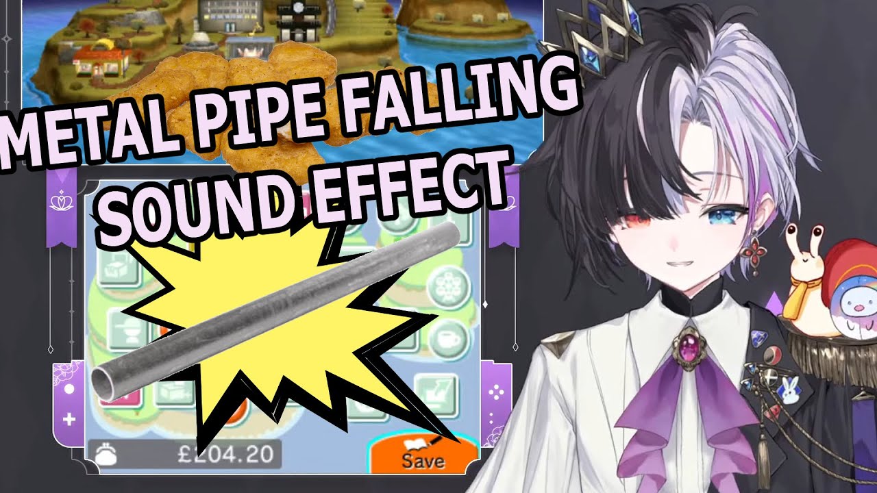 Metal Pipe Falling Sound Effect, by Rin Penrose - YouTube