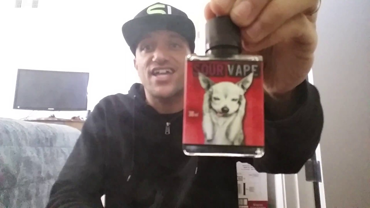 Sour Vape | Black Cherry Bang | E-Juice Review - YouTube
