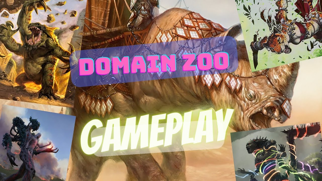 DOMAIN ZOO GAMEPLAY | Siege Rhino IS BUSTED!!! | MTGO MODERN - YouTube