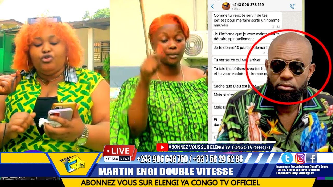 Nzoto Malili FABREGAS Menacé DEBORAH YA MADO Spirituellement 10 Jours ...