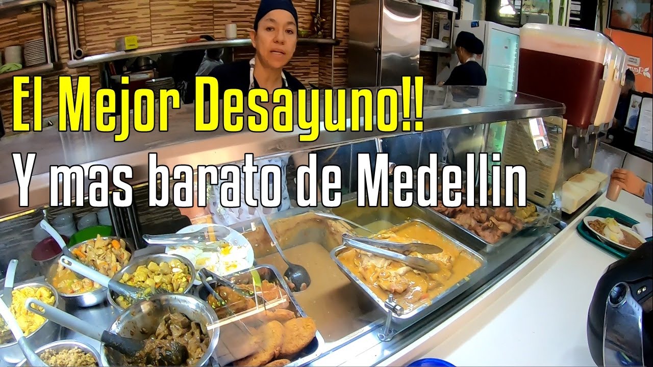 El Mejor Corrientazo de Medellín😱 (Desayunos y Almuerzos) - YouTube