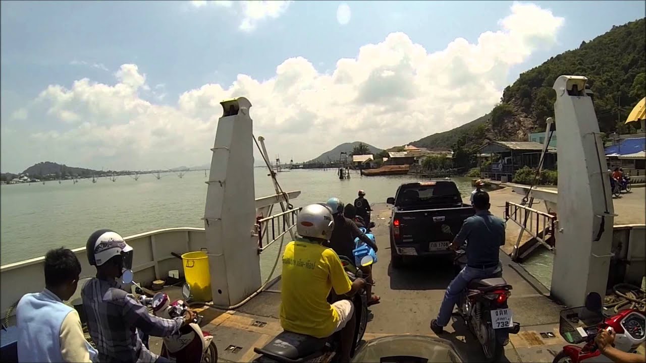 30 cents ferry ride at Songkhla - YouTube