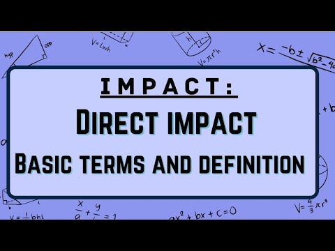 Impact Part -1 For B.Sc. Definition, Line of impact , common tangent ...