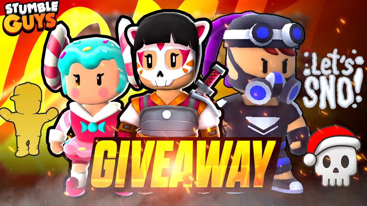 GIVEAWAY Live Stumble Guys | Stumble Guys Live Unlimited Block Dash Team #SGxGiveaway - YouTube