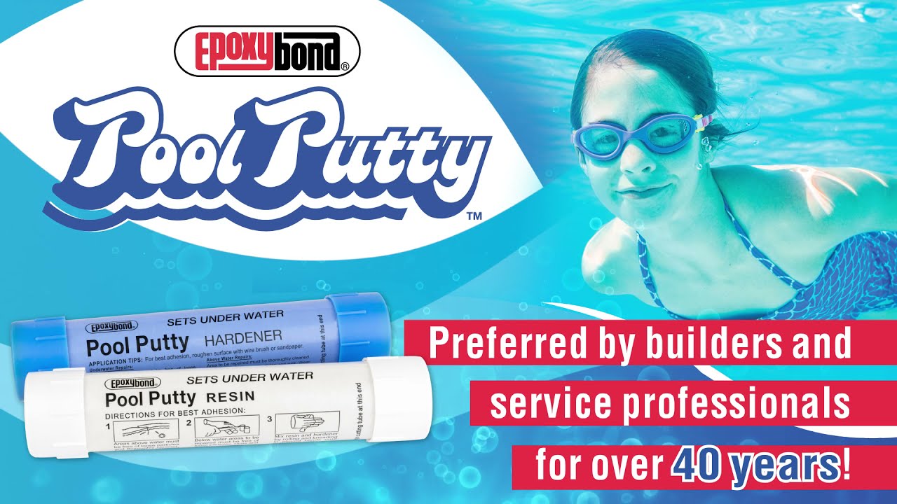 Atlas Epoxybond® Pool Putty 14oz 2-part Set - YouTube