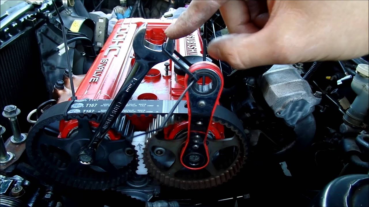 HadesOmega's Galant VR4 Repair VLOG Part 29 - 4G63 Timing Belt ...
