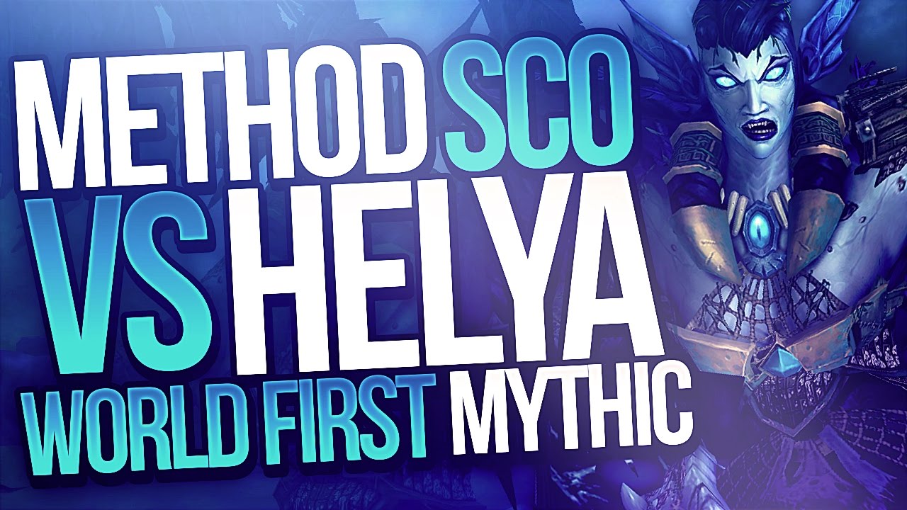 Method Sco VS Helya - Trial of Valor Mythic World First Kill - YouTube