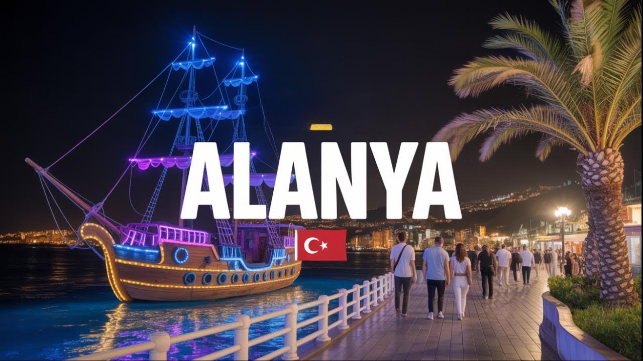 Explore Alanya’s Heart | 4K Walk Through Alanya City Center | Turkiye ...