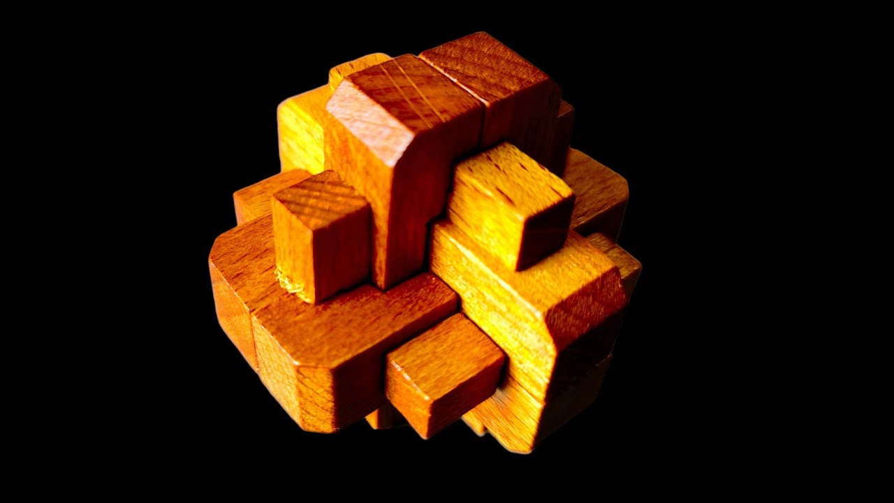 Innovative 3D Wooden Lamp Puzzle [HD] 🧩 Nightingale's Lamp - YouTube