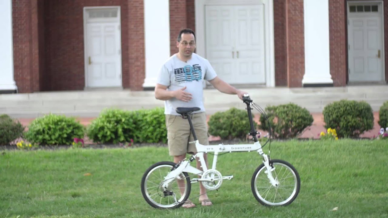 Downtube 9FS Folding Bike Features - YouTube