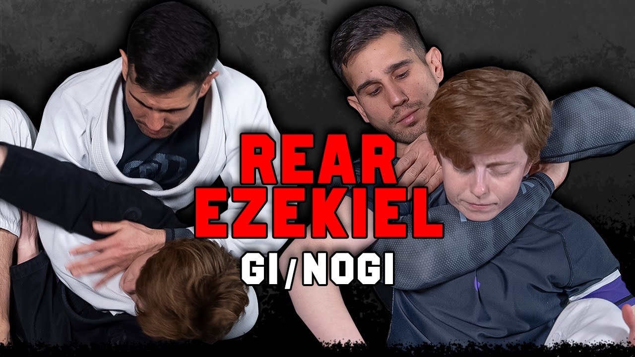 How To Do Rear Ezekiel Choke In Gi & No-Gi - YouTube
