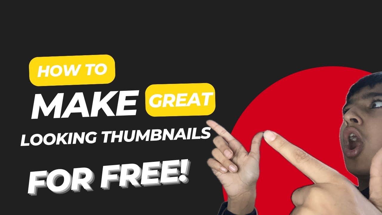 How to make great looking thumbnails on Canva - YouTube