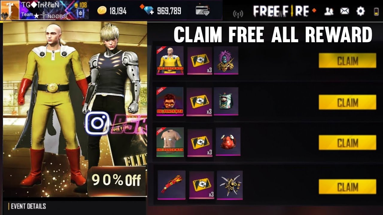 Mystery Shop Coming, Free Custom Card For All | Free Fire New Event ...