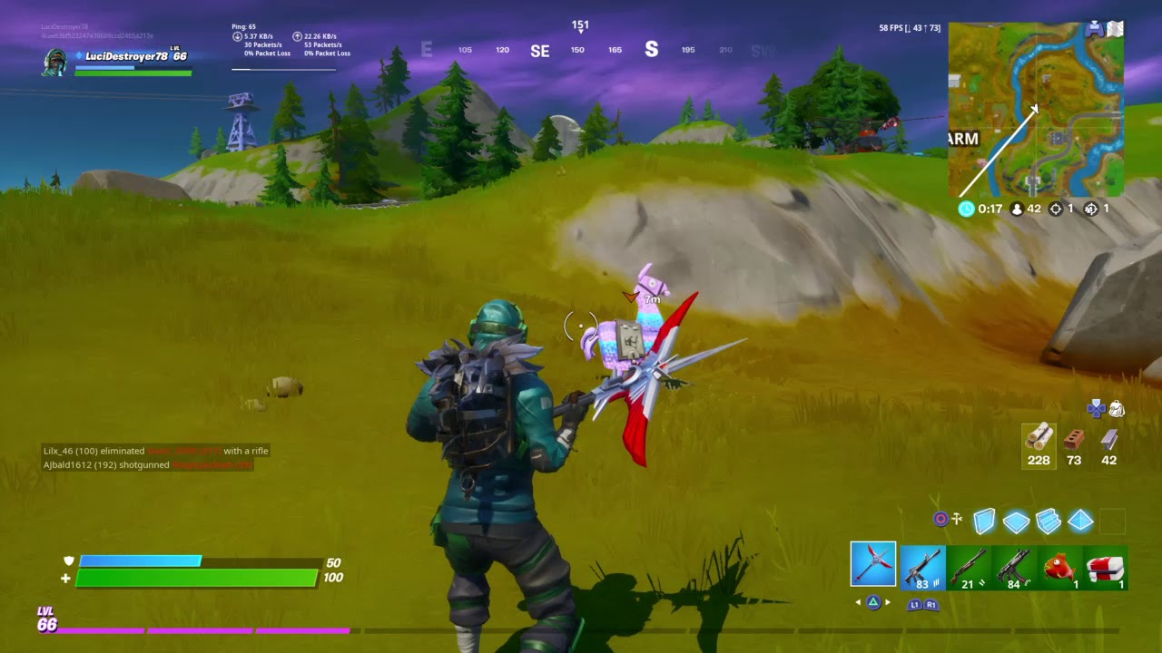 Fortnite Riding the Pony - YouTube