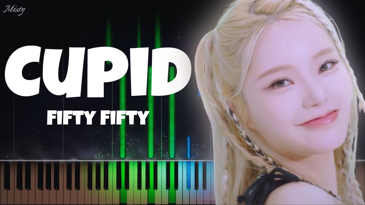 Fifty Fifty - "Cupid" | (Piano Tutorial + Sheet Music) - YouTube