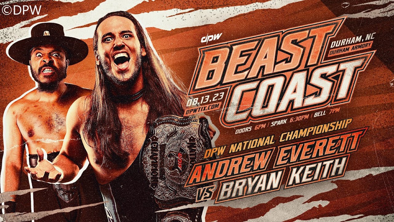 Andrew Everett (c) vs Bryan Keith / DPW National Title Match / DPW ...