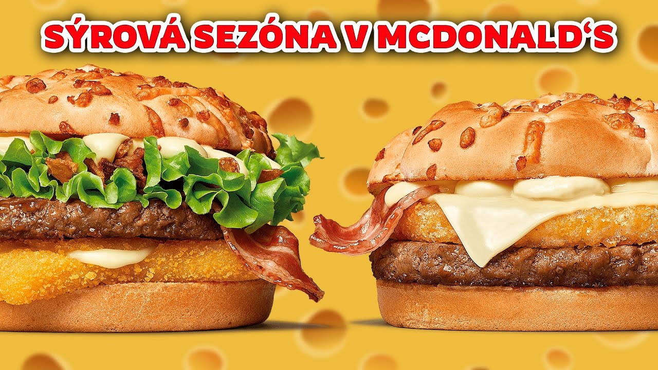 SÝROVÁ SEZÓNA 2023 V MCDONALD'S! - YouTube