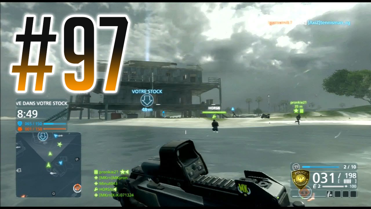 BATTLEFIELD HARDLINE - Objectif Rang #97 - Gameplay multijoueur [G36C ...