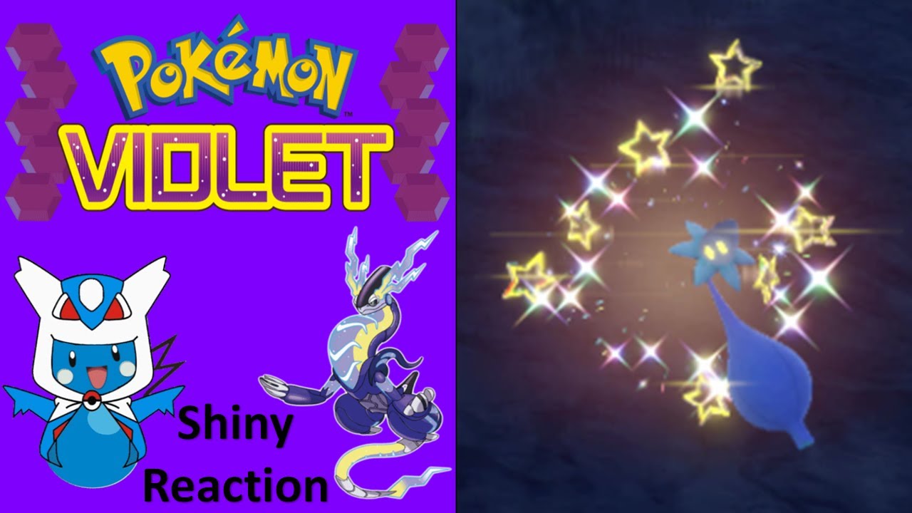 Pokemon Violet: Shiny Glimmet Reactions - YouTube