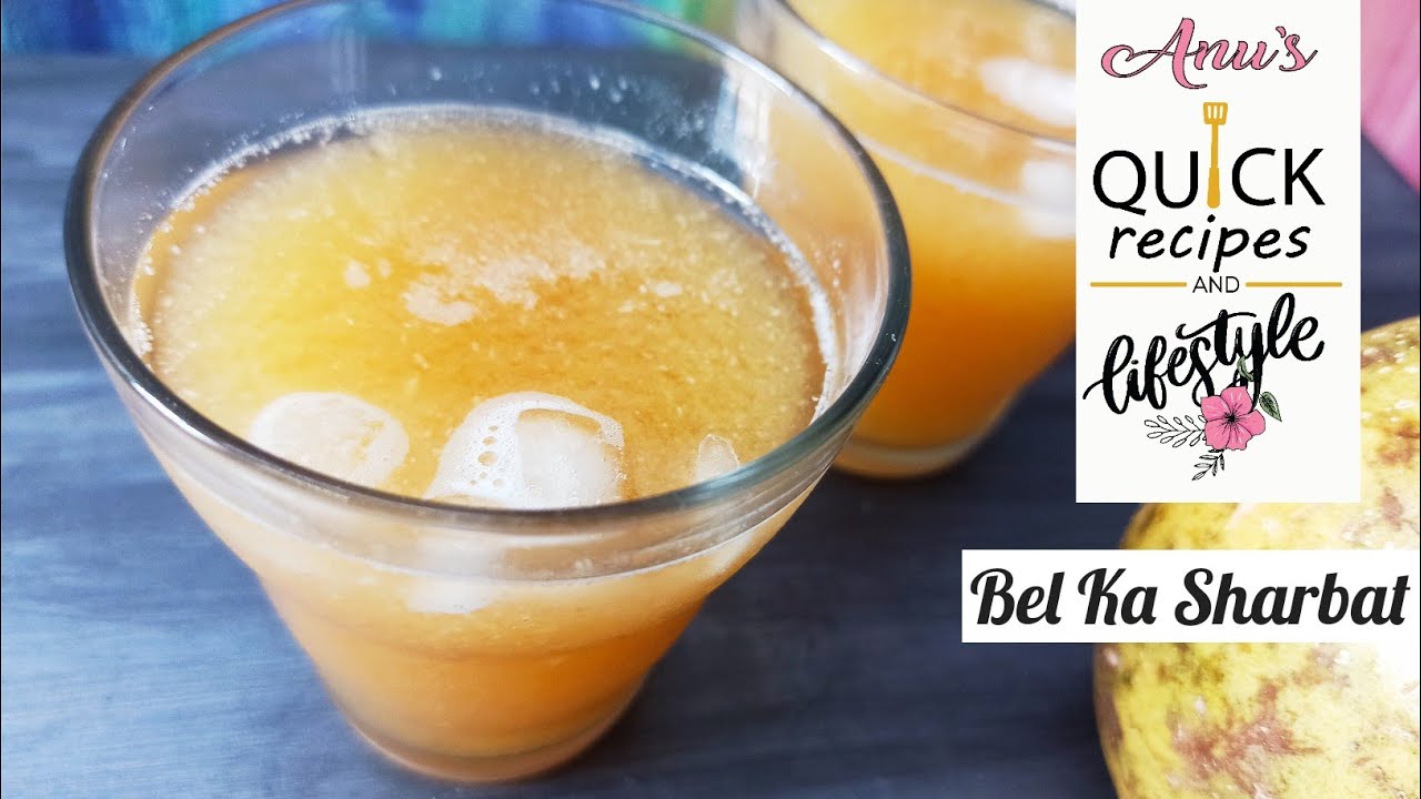 Bel Ka Sharbat | Bael ka sharbat | Bel ka juice | Wood Apple Squash ...