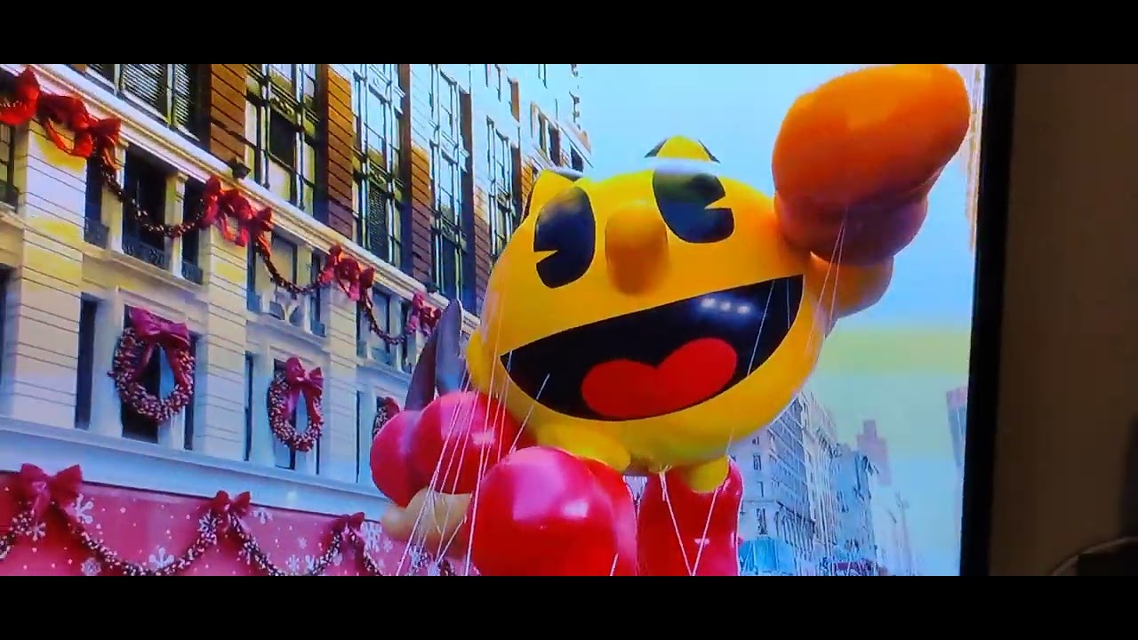 PAC-MAN IN THE 2025 MACY'S THANKSGIVING DAY PARADE!!!!!!! - YouTube