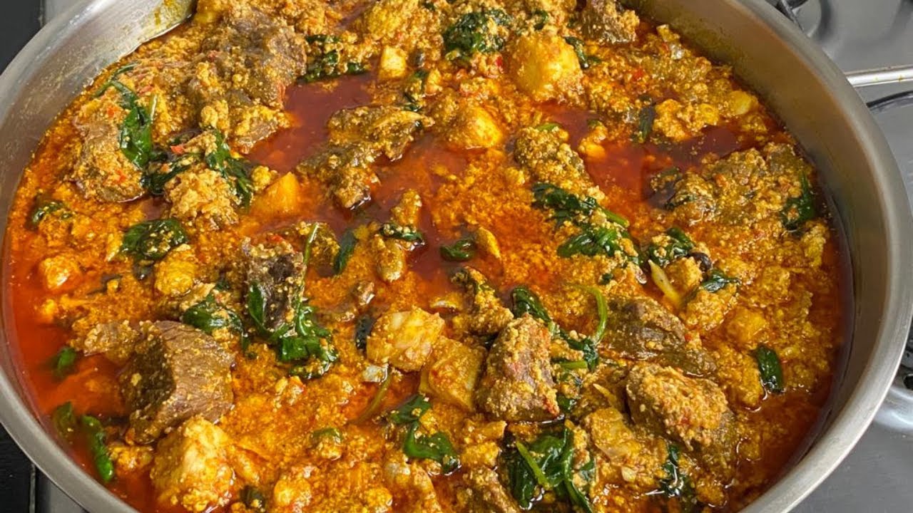 How To Make The Best Egusi/Agushi Stew - YouTube