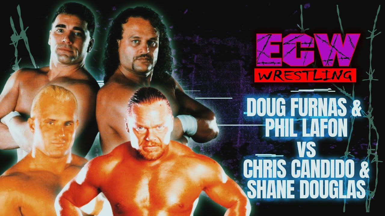 Doug Furnas & Phil Lafon VS Chris Candido & Shane Douglas #ecw #extreme ...