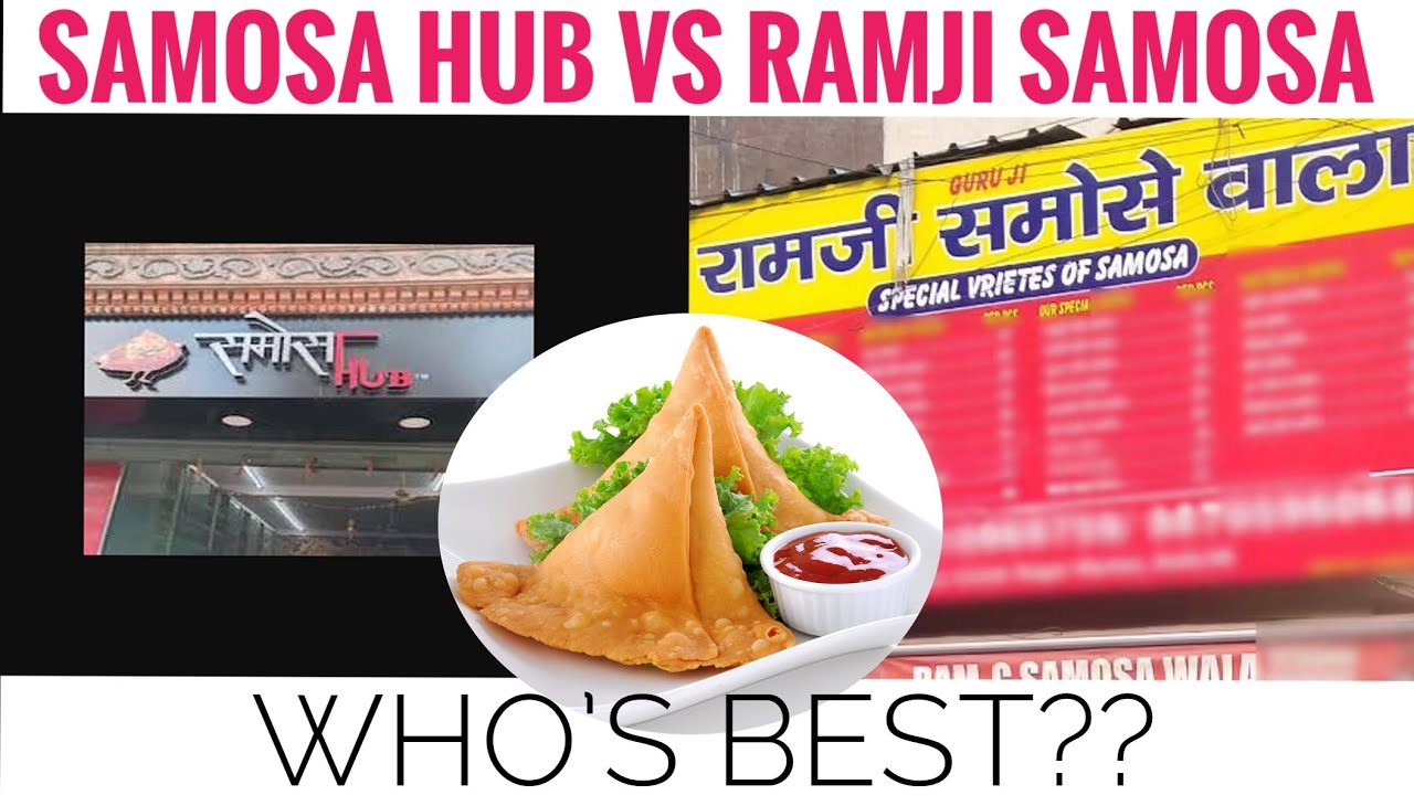 Samos Hub vs Ramji Samosa Corner | Whos's The Best??? | Zaika-e-Miya ...