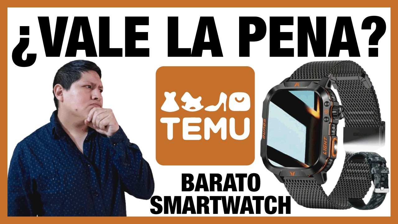 😱 Este SMARTWATCH BARATO tiene linterna 🔦 | Review Completa del HT26 ...