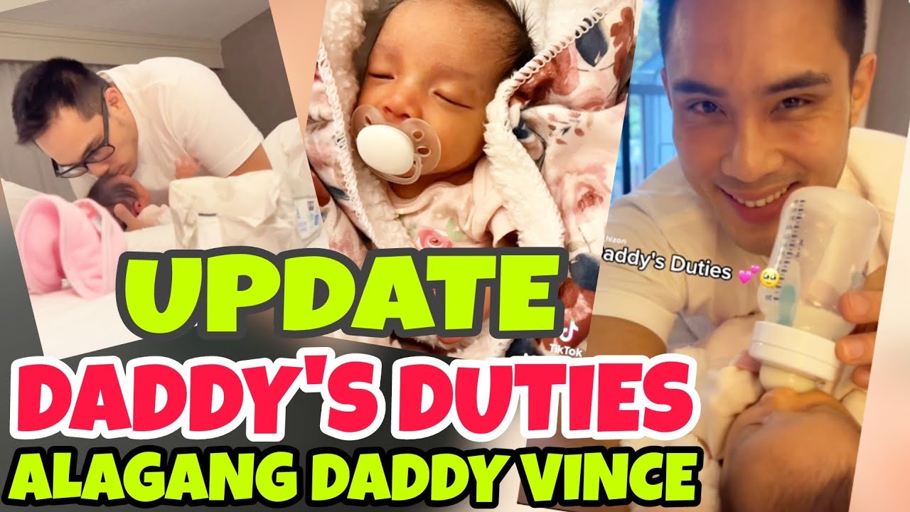 TEAM TARAH UPDATE .. INALAGAAN PA NI DADDY VINCE SI BABY JOIE.. ALAGANG ...