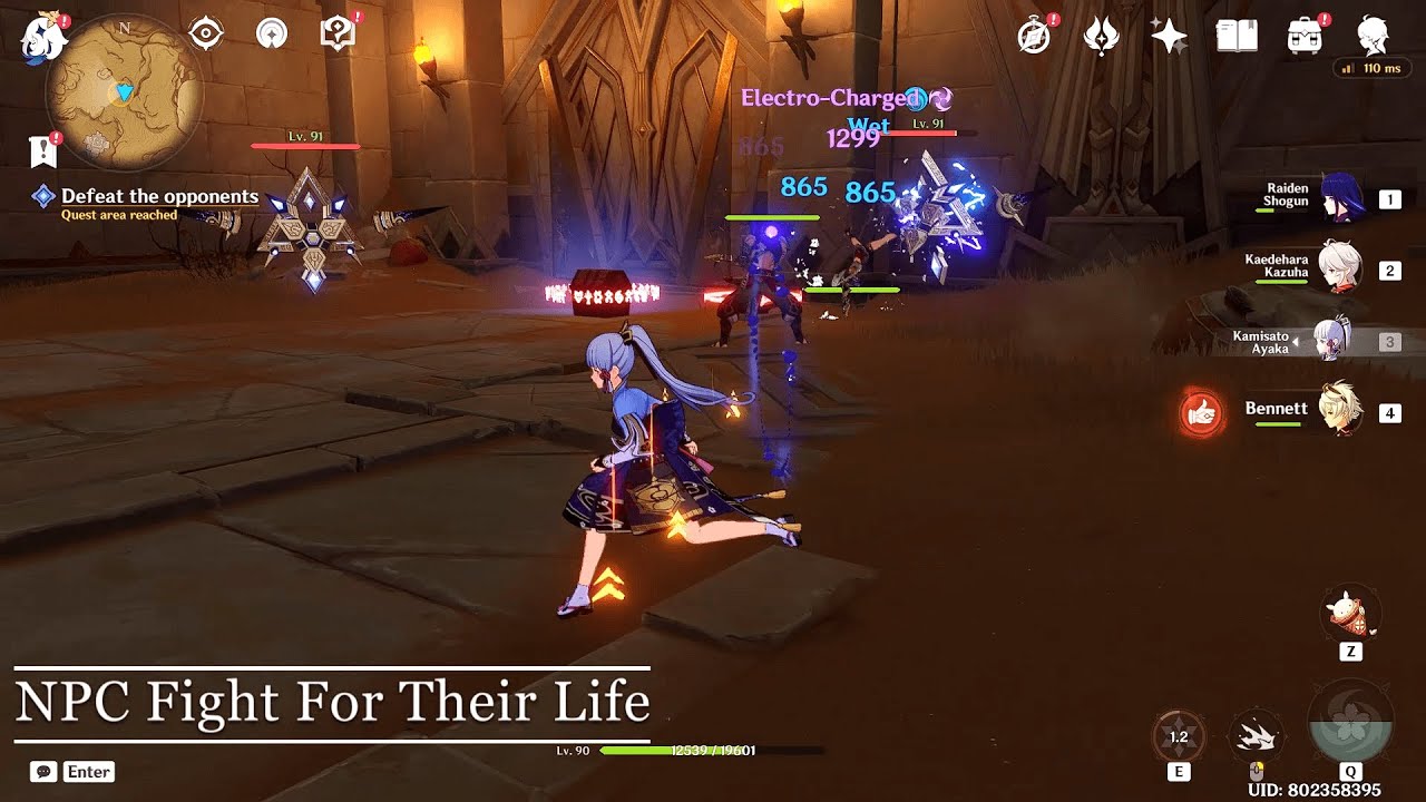 So I Let NPC Fight For Their Life - YouTube