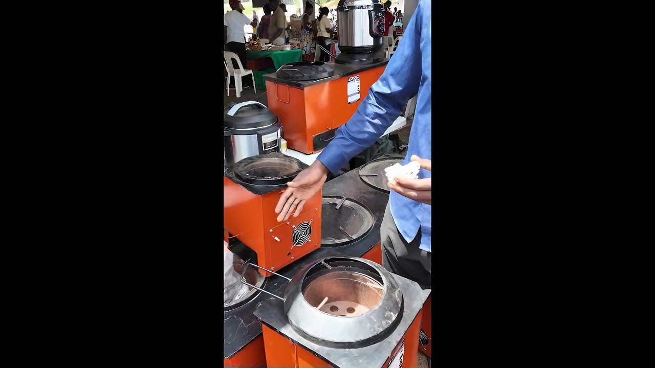 Using volcanic stones as charcoal, cook faster and Efficiently using ...