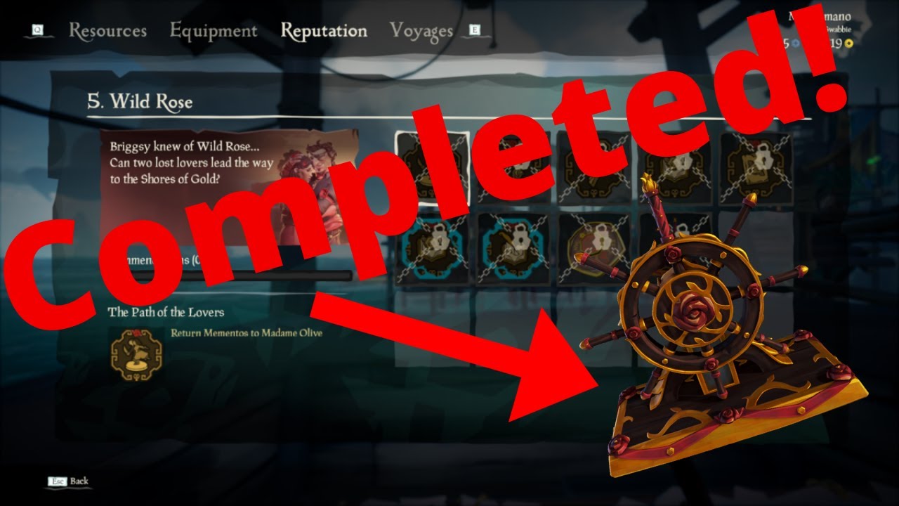 How to complete the ALL the wild rose commendations and unlock the WILD ...