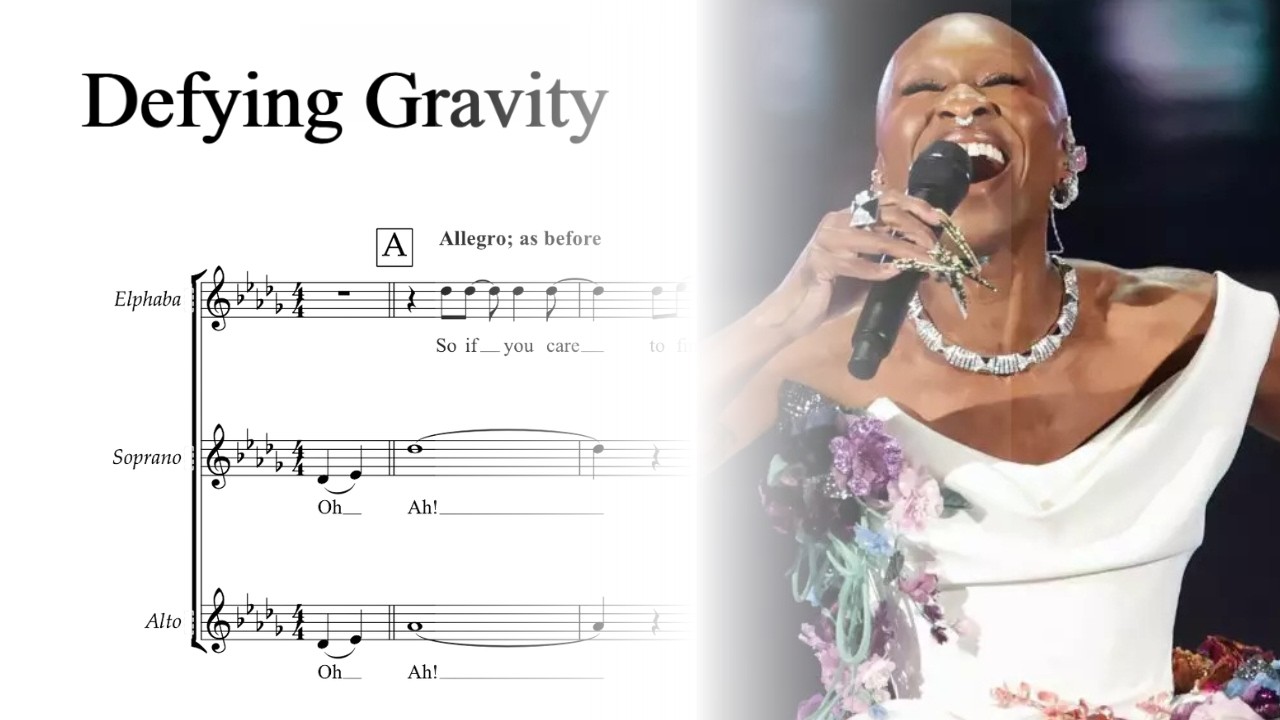Defying Gravity (Wicked) - SATB A Cappella - YouTube