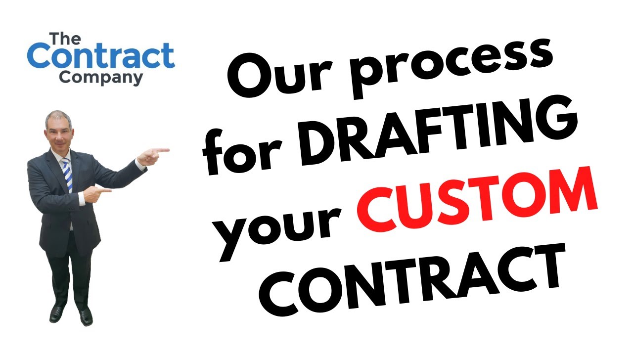 Contract Drafting Process - YouTube