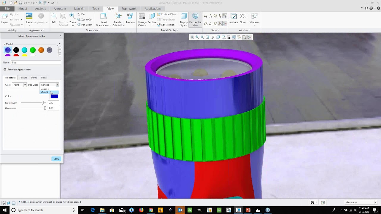 Creo Render Studio (Creo Design Extension CDE) - YouTube