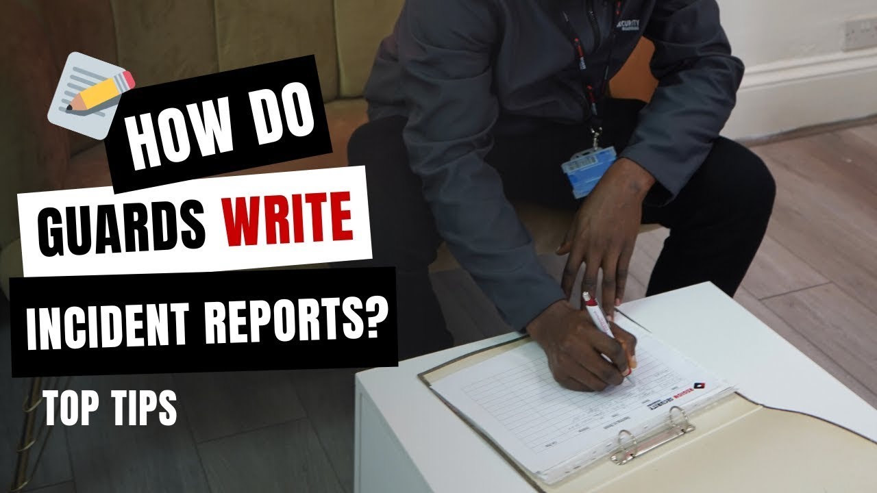 Security Officer Report Writing - YouTube