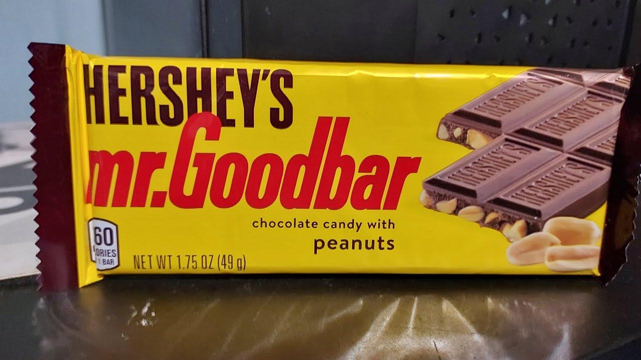 Mini Josh's Snack & Candy Reviews HERSHEY'S Mr.Goodbar - YouTube