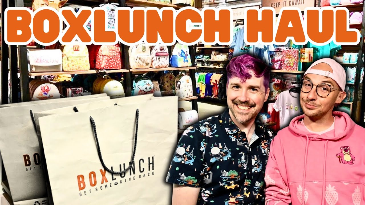 BoxLunch Money Haul | Disney Pixar Loungefly & Hot Topic Unboxing - YouTube