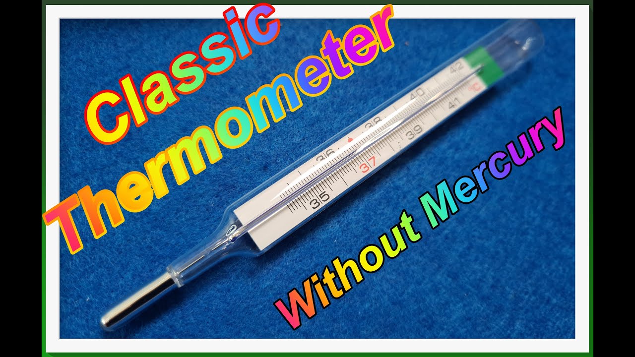 Classic Thermometer -- Vedo Eco Plus -- Without Mercury - YouTube