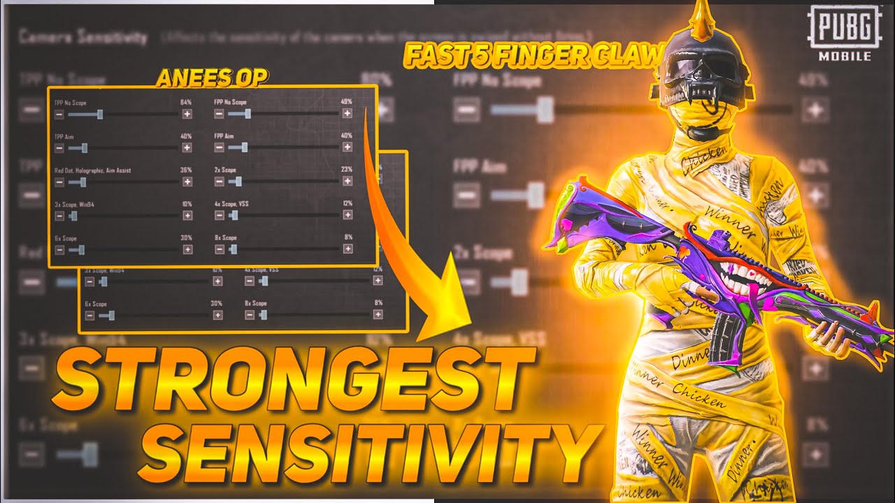New Best Sensitivity settings for Pubg Mobile in 2023 | sensitivity and ...