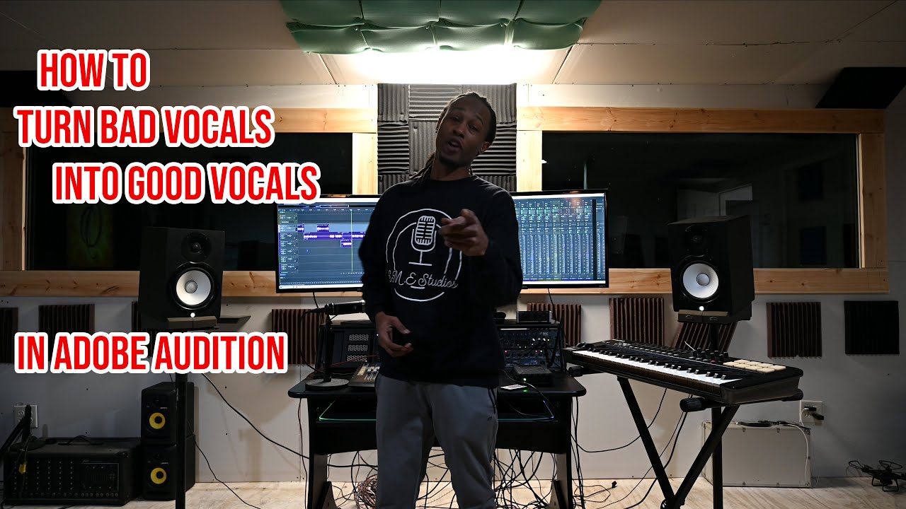 How To Turn Bad Vocals Into Good Vocals In Adobe Audition - YouTube