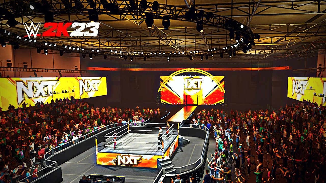 *NEW* NXT Arena in WWE 2K23 Looks Amazing! - YouTube