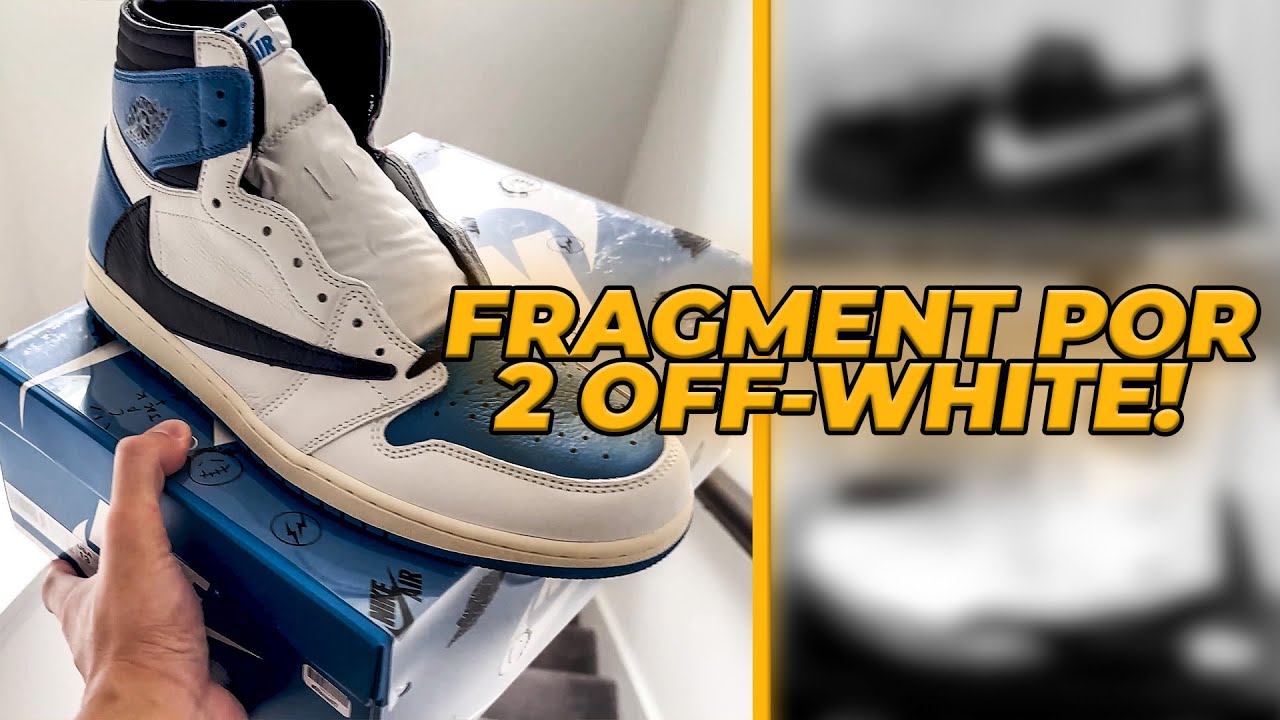 TROQUE MEU AIR JORDAN 1 HIGH TRAVIS SCOTT X FRAGMENT POR 2 OFF WHITES ...