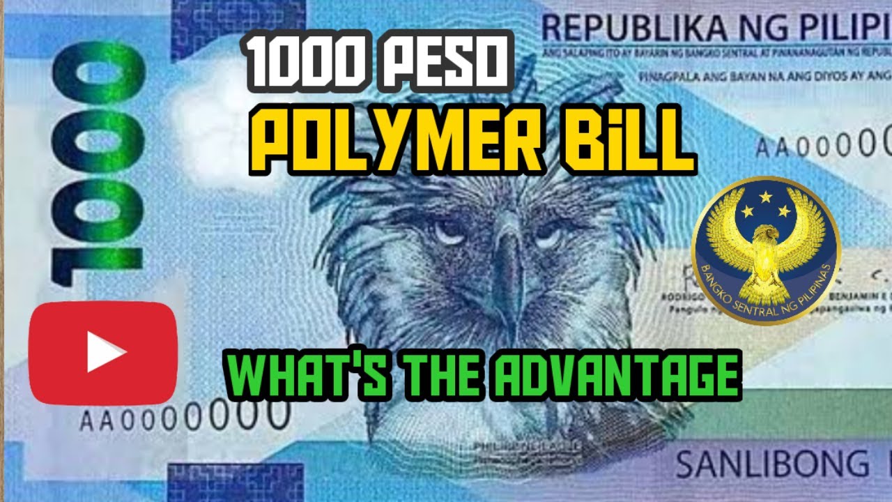 What is a Polymer bill | New 1000 peso bill | Do's and Dont's - YouTube