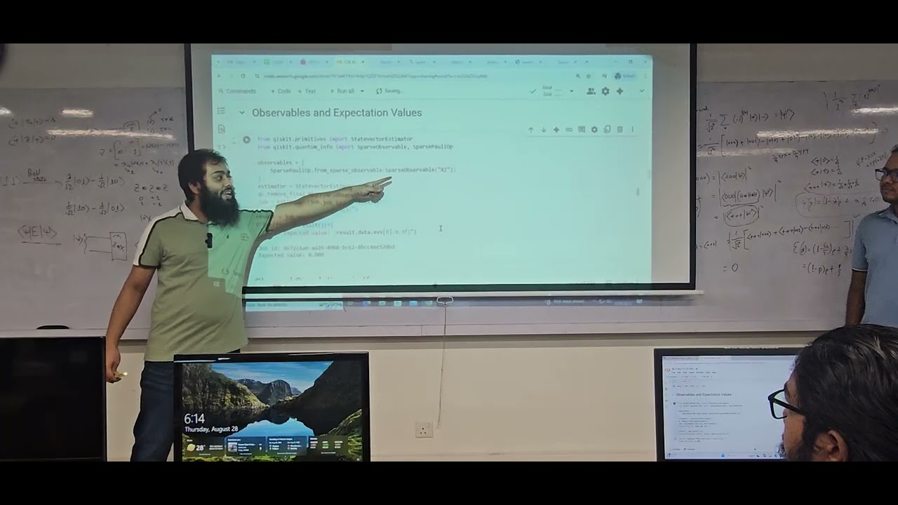 CSE482 | Tutorial 6: Shor Code Simulation in Qiskit (& Misc.) | Thu, Aug 28 | Summer'25 - YouTube